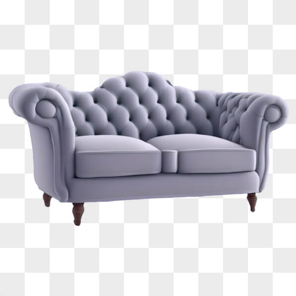 Download Elegant Two-Seater Couch Cartoons Online - Creative Fabrica