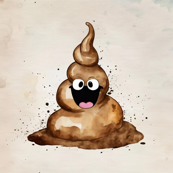 Download Playful Cartoon Poop Character Backgrounds Online - Creative ...