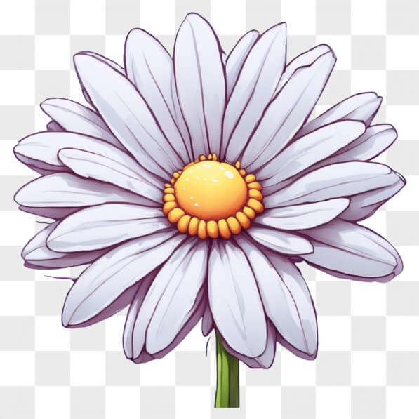 Download Illustrated Daisy Flower Cartoons Online - Creative Fabrica