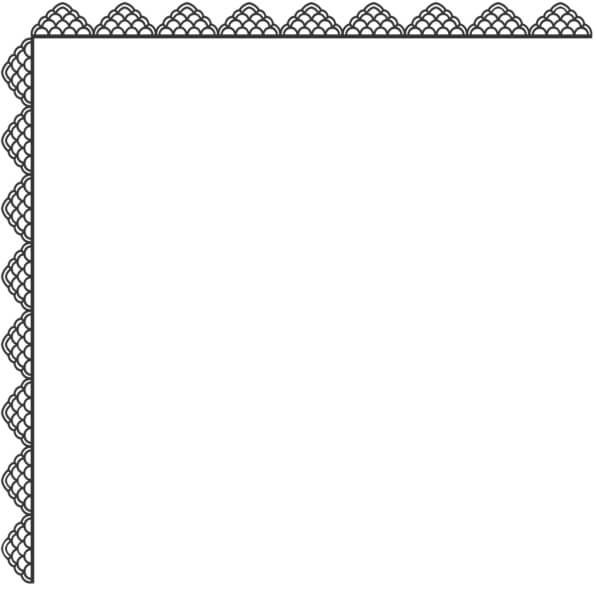 Download Decorative Scalloped Border Design Borders & Corners Online ...