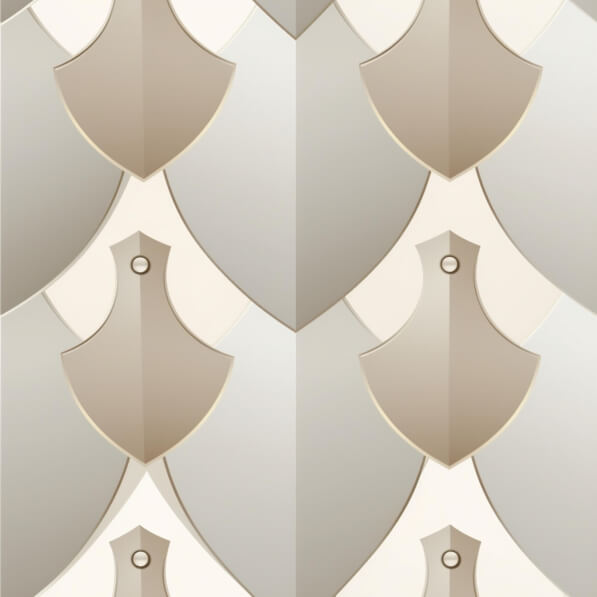 Download Abstract Shield Pattern in Beige and Cream Patterns Online ...