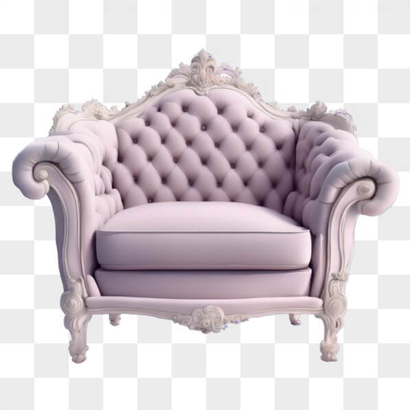 Download Luxurious Pink Upholstered Armchair Cartoons Online - Creative ...