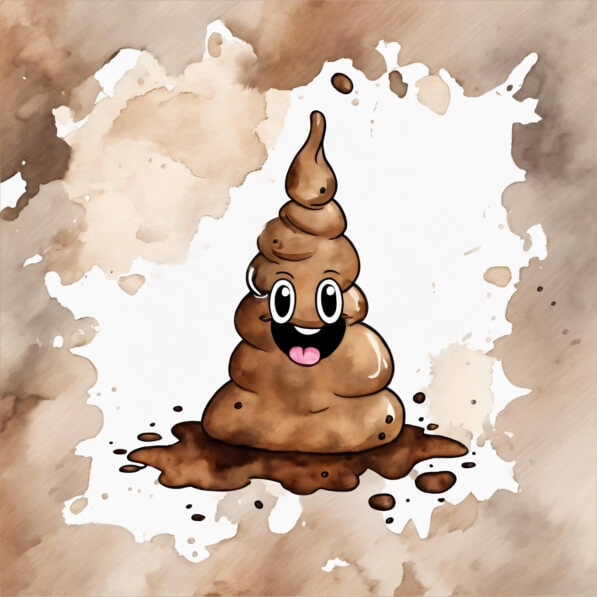 Download Cheerful Cartoon Poop Emoji Backgrounds Online - Creative Fabrica