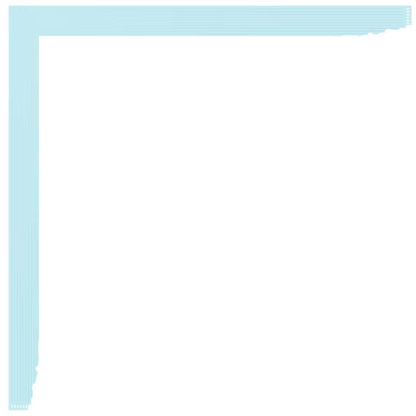 Descarga Diseño Minimalista de Esquina Azul Claro Bordes y Esquinas En ...