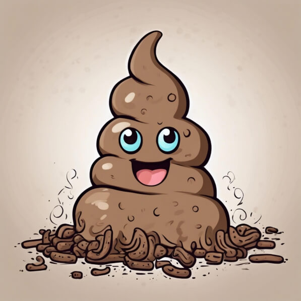 Download Cartoonish Smiling Poop Character Backgrounds Online ...