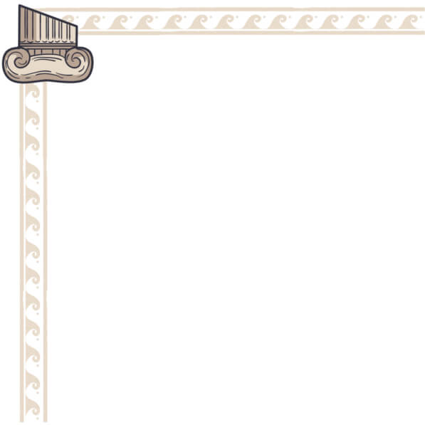 Download Decorative Border Design with Column and Wave Motif Borders ...