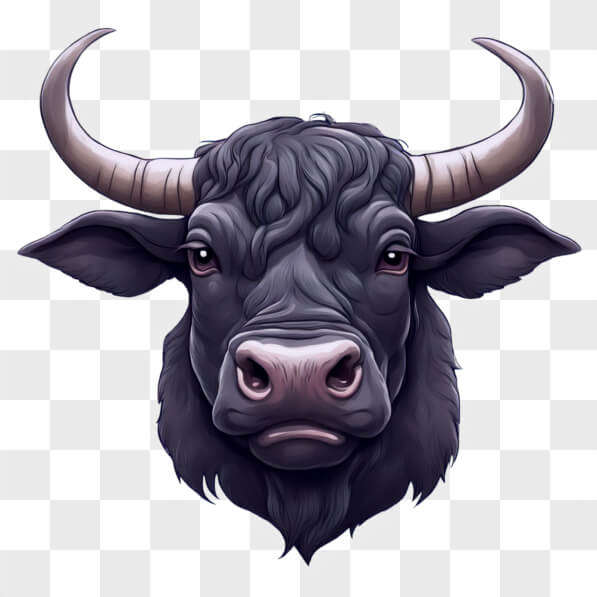 Descarga Ilustración de la cabeza de un toro Cartoons En Línea ...