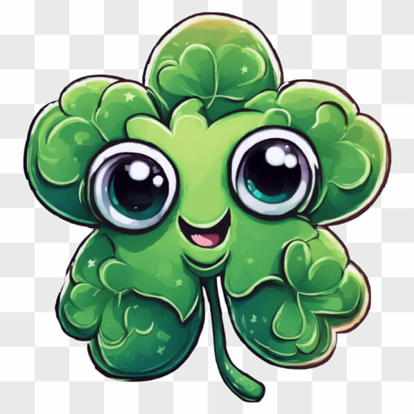 4 Leaf Clover Cartoon Images - Free Download on Creative Fabrica
