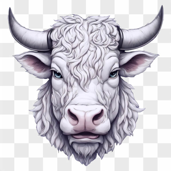 Descarga Ilustración de la cabeza de un toro Cartoons En Línea ...