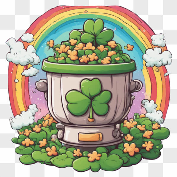4 Leaf Clover Cartoon Images - Free Download on Creative Fabrica