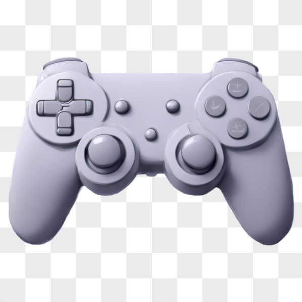 Download Sleek Gray Game Controller Cartoons Online - Creative Fabrica