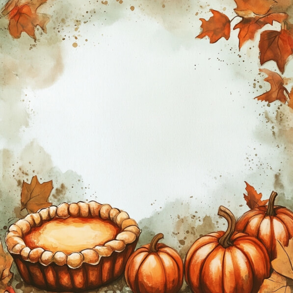 Download Autumn Pumpkin Pie Illustration Backgrounds Online - Creative ...
