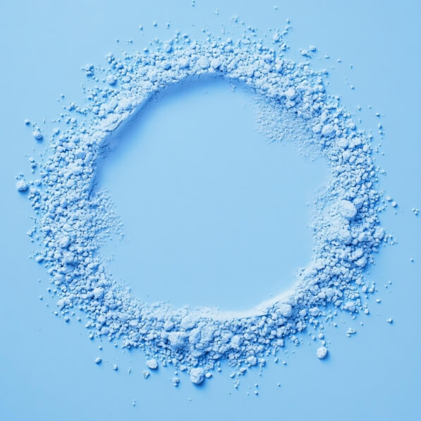 Download Blue Powder Circle on Light Blue Background Backgrounds Online ...