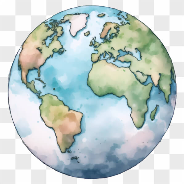 Download Artistic Representation of Earth Cartoons Online - Creative ...