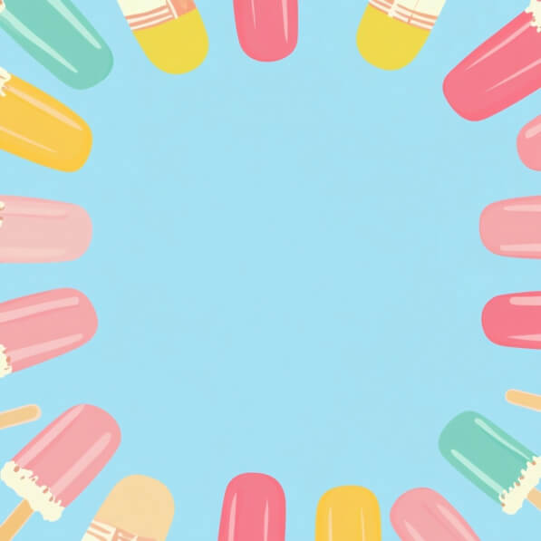 Descarga Diseños de uñas coloridos en disposición circular Fondos En ...
