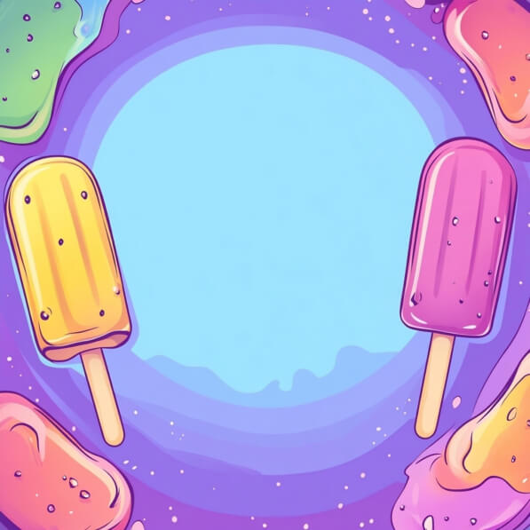 Download Colorful Ice Cream Popsicles Illustration Backgrounds Online ...