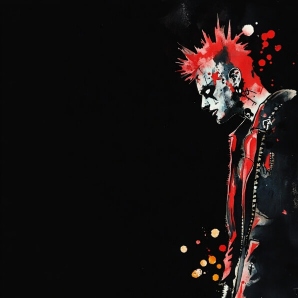 Download Punk Figure Illustration Backgrounds Online - Creative Fabrica