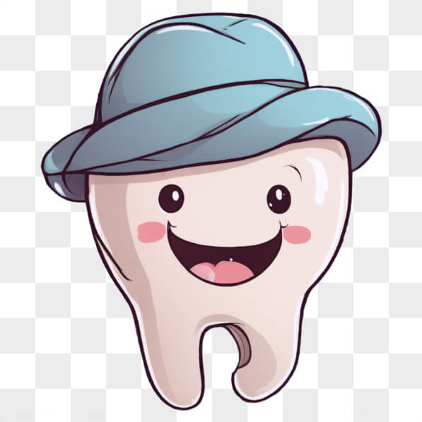 Download Cheerful Tooth Character Cartoons Online - Creative Fabrica