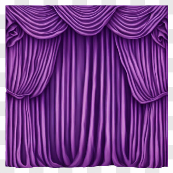 Download Elegant Purple Curtain Cartoons Online - Creative Fabrica