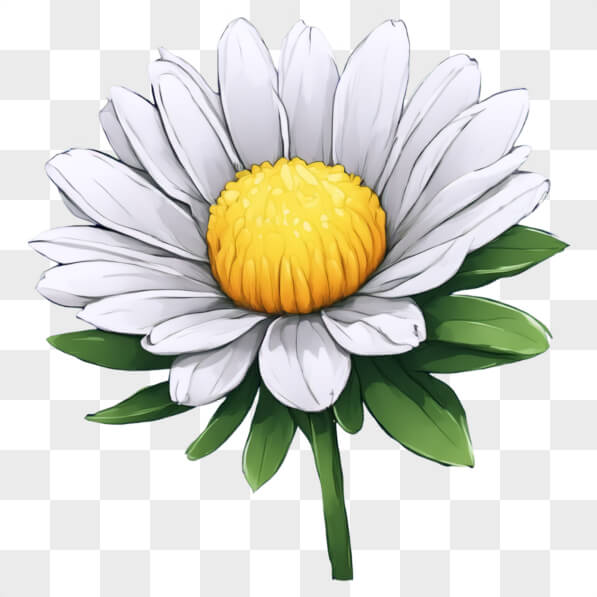 Download Vibrant Daisy Flower Illustration Cartoons Online - Creative ...