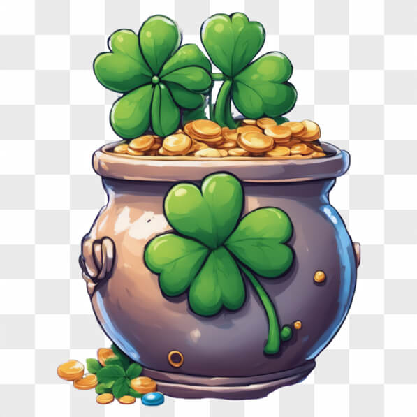 4 Leaf Clover Cartoon Images - Free Download on Creative Fabrica