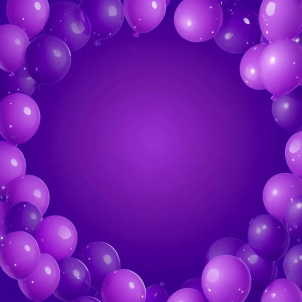 Download Purple Balloons on a Solid Background Backgrounds Online ...