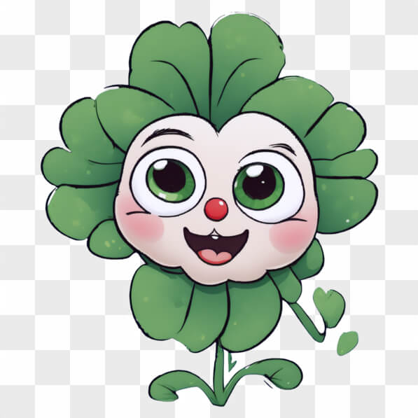 4 Leaf Clover Cartoon Images - Free Download on Creative Fabrica