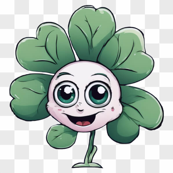 4 Leaf Clover Cartoon Images - Free Download on Creative Fabrica