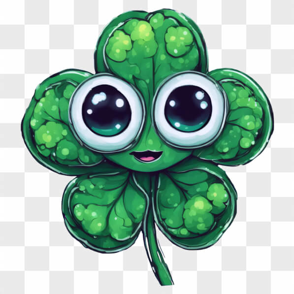 4 Leaf Clover Cartoon Images - Free Download on Creative Fabrica