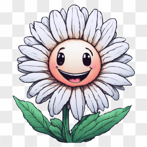 Download Happy Cartoon Flower Cartoons Online - Creative Fabrica