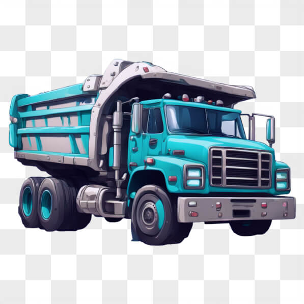 Descarga Camión de volteo estilo caricatura Cartoons En Línea ...