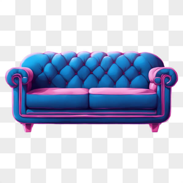 Download Vibrant Modern Couch Cartoons Online - Creative Fabrica