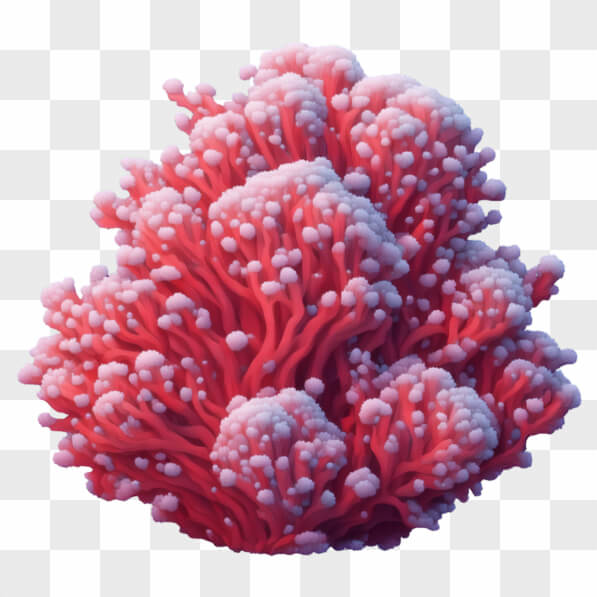 Download Vibrant Pink Coral Structure Cartoons Online - Creative Fabrica