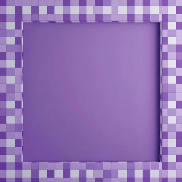 Download Purple Checkerboard Frame with Solid Background Backgrounds ...