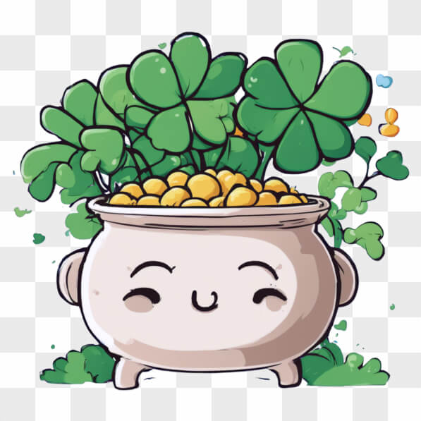 4 Leaf Clover Cartoon Images - Free Download on Creative Fabrica