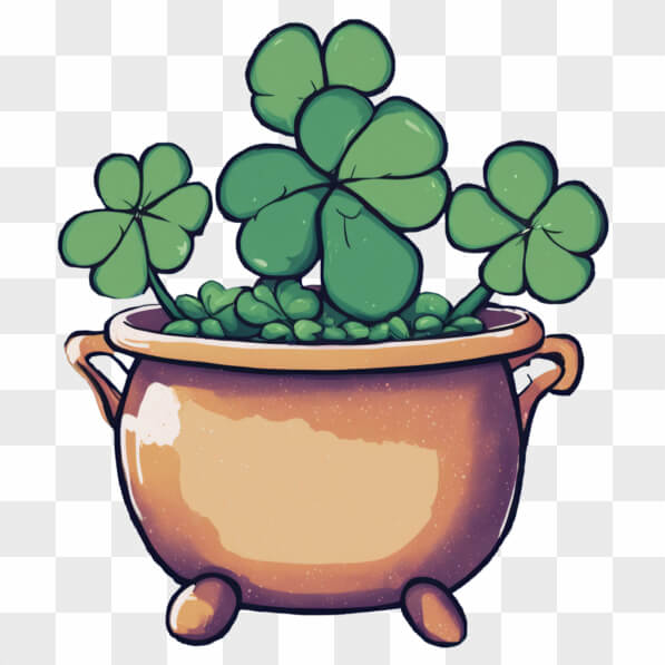 4 Leaf Clover Cartoon Images - Free Download on Creative Fabrica