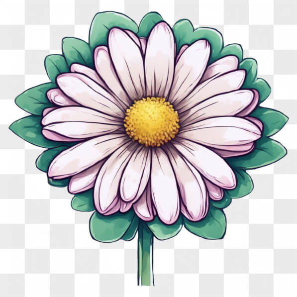 Download Illustrated Daisy Flower Cartoons Online - Creative Fabrica