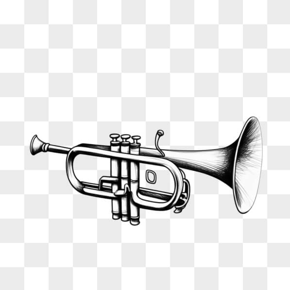 Download Hand-drawn Trumpet Sketches Online - Creative Fabrica