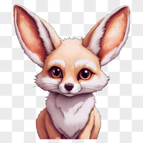 Download Cute Animated Fennec Fox Cartoons Online - Creative Fabrica