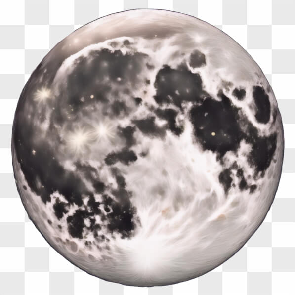 Download Artistic Representation of the Moon Cartoons Online - Creative ...