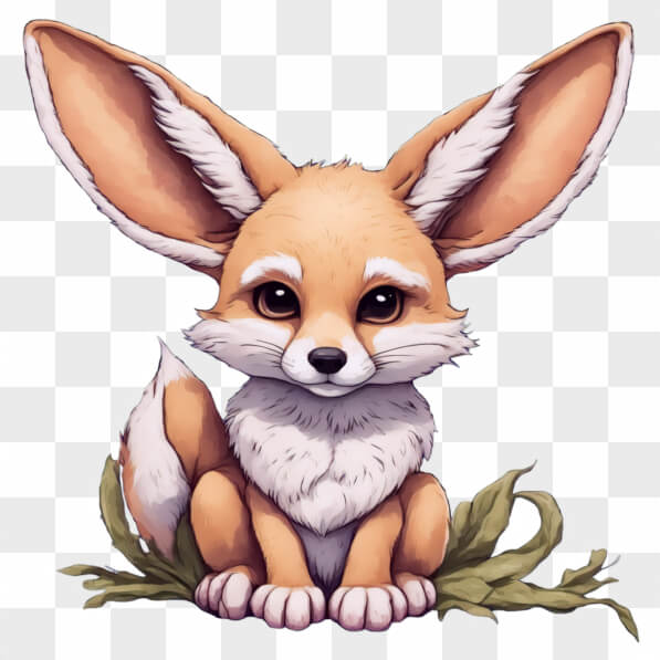 Download Cute Cartoon Fennec Fox Cartoons Online - Creative Fabrica
