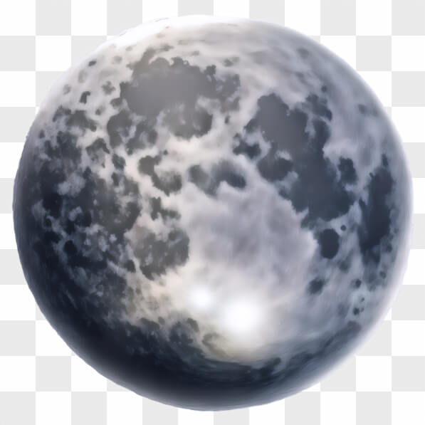 Download Stylized Representation of the Moon Cartoons Online - Creative ...