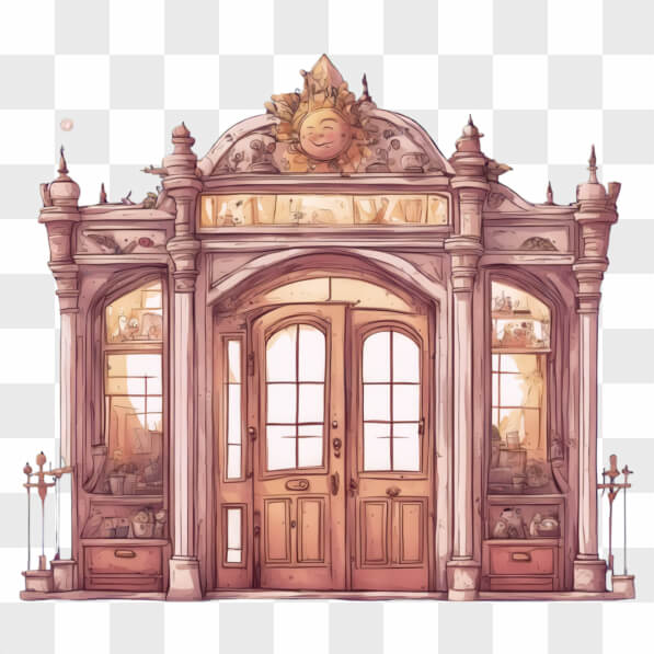 Download Whimsical Illustrated Storefront Cartoons Online - Creative ...