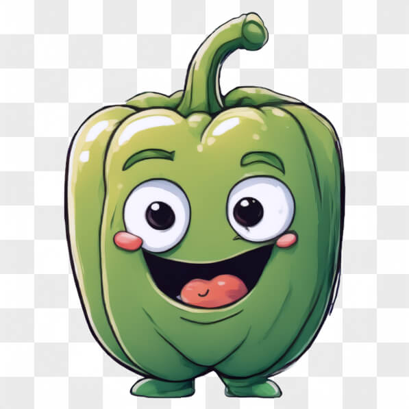 Descarga Personaje de pimiento verde de dibujos animados Cartoons En ...