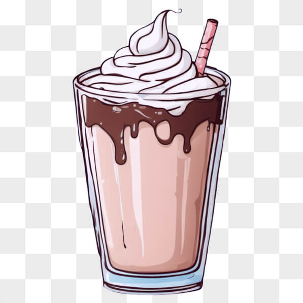 Descarga Batido de chocolate con crema batida Cartoons En Línea ...