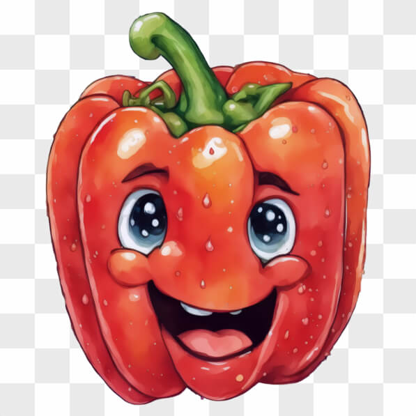 Descarga Pimiento Rojo Sonriente Caricatura Cartoons En Línea ...