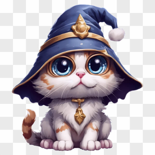 Descarga Gato de dibujos animados lindo con sombrero de mago Cartoons ...