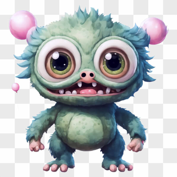 Download Cartoonish Monster Character Cartoons Online - Creative Fabrica