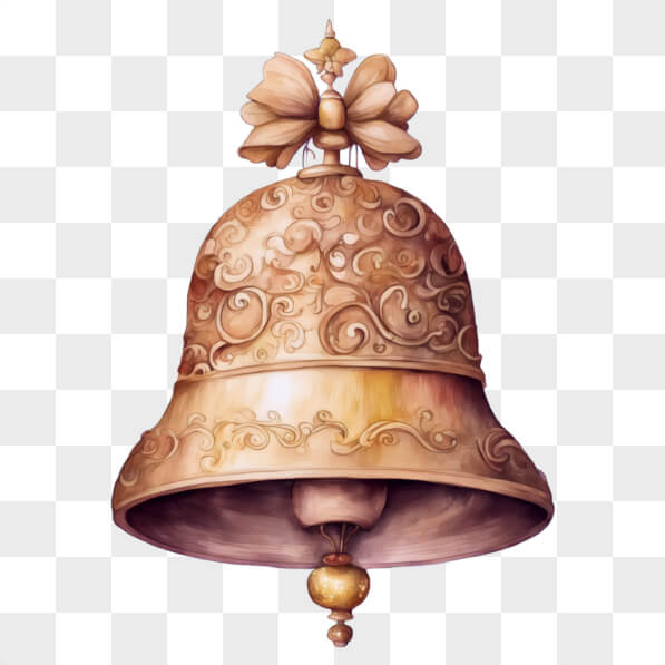 Download Decorative Bell with Intricate Designs Cartoons Online ...