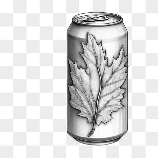 Download Can with Maple Leaf Design Sketches Online - Creative Fabrica